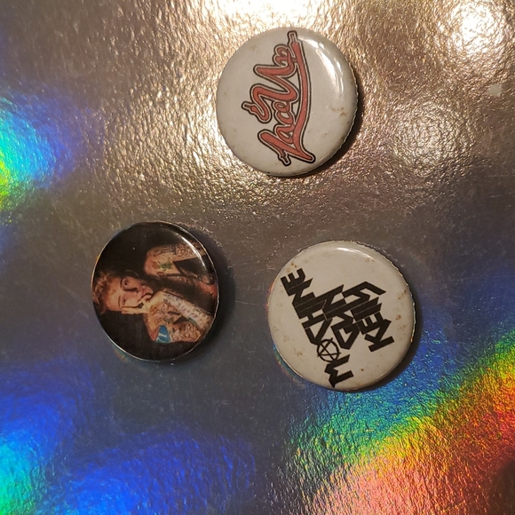 Machine Gun Kelly | Accessories | Mini Machine Gun Kelly Button Pins ...